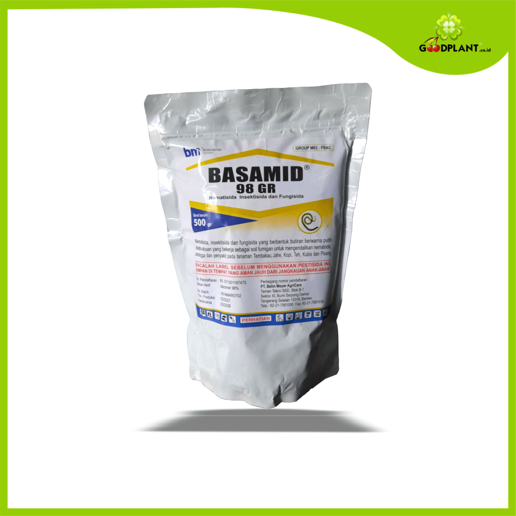 Basamid 98GR - GOODPLANT | Toko dan Kebun Hidroponik | 0822 2727 3232