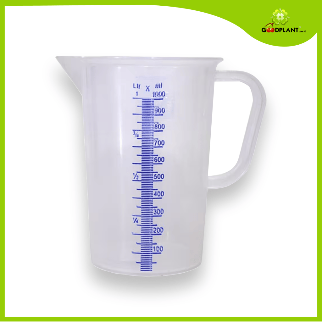 Gelas Ukur 1L - GOODPLANT | Toko dan Kebun Hidroponik | 0822 2727 3232